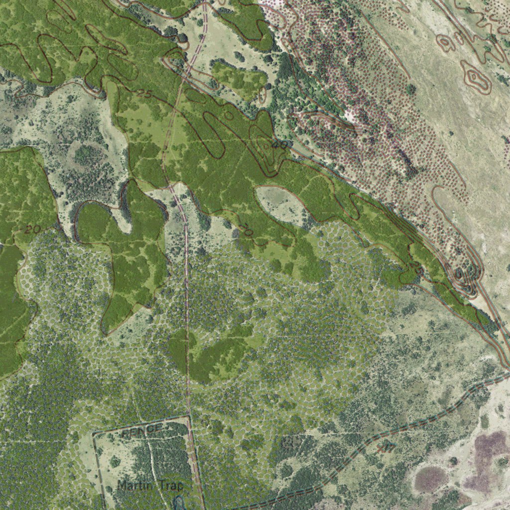 TX-LA PARRA RANCH SW: GeoChange 1952-2012 Map by Western Michigan ...