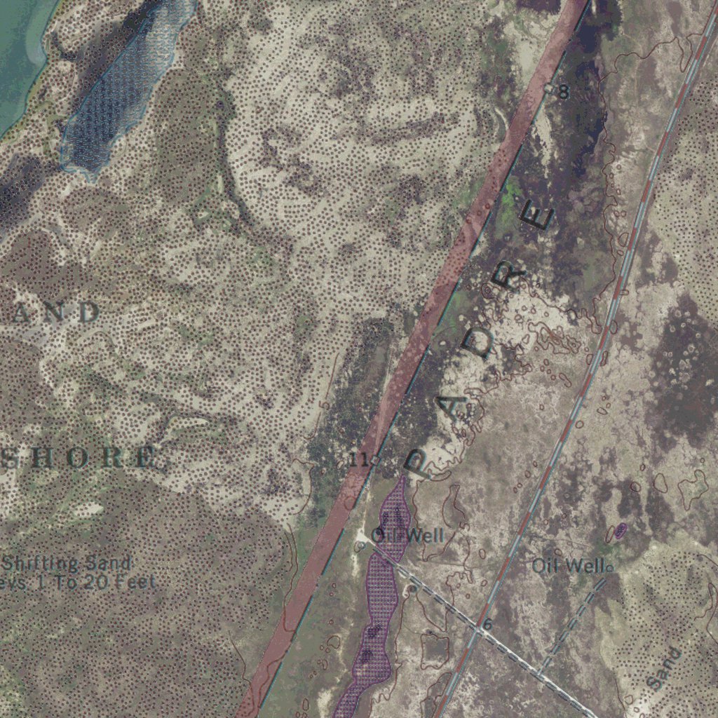 TX-PITA ISLAND: GeoChange 1968-2012 Map by Western Michigan University ...