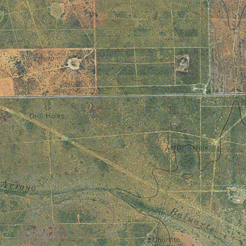 TX-ARMSTRONG RANCH: GeoChange 1970-2012 Map by Western Michigan ...