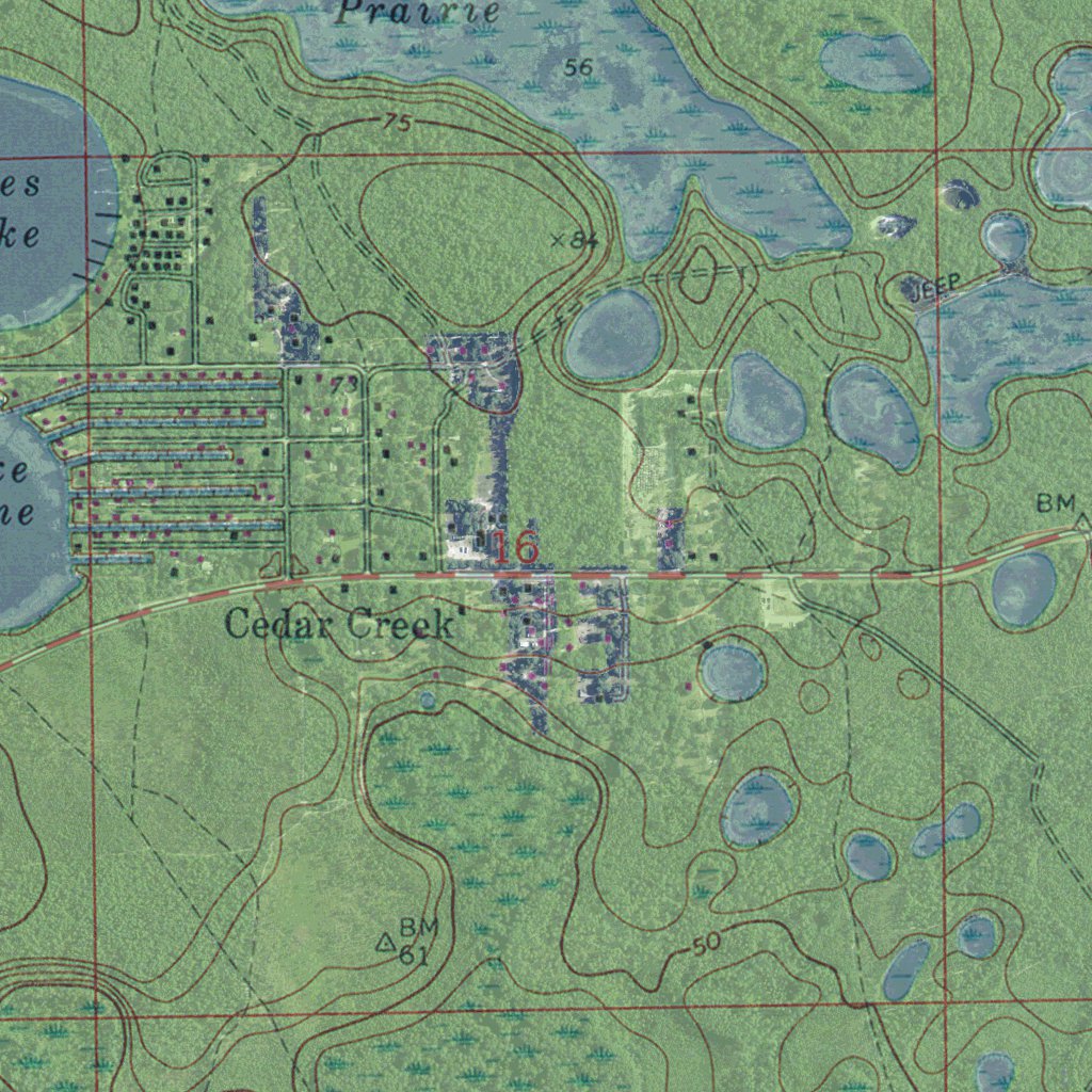 FL-FORT MCCOY: GeoChange 1969-2010 Map by Western Michigan University ...