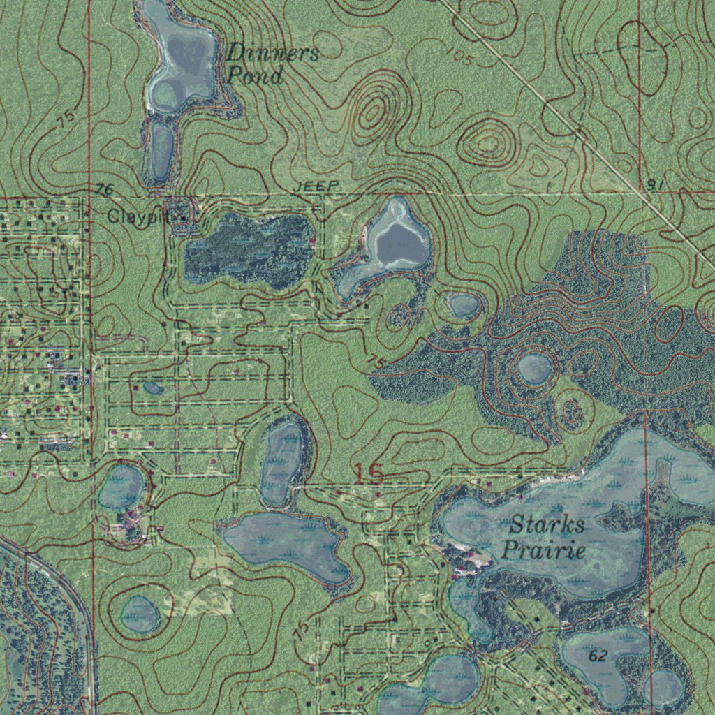 FL-LAKE MARY: GeoChange 1969-2010 Map by Western Michigan University ...
