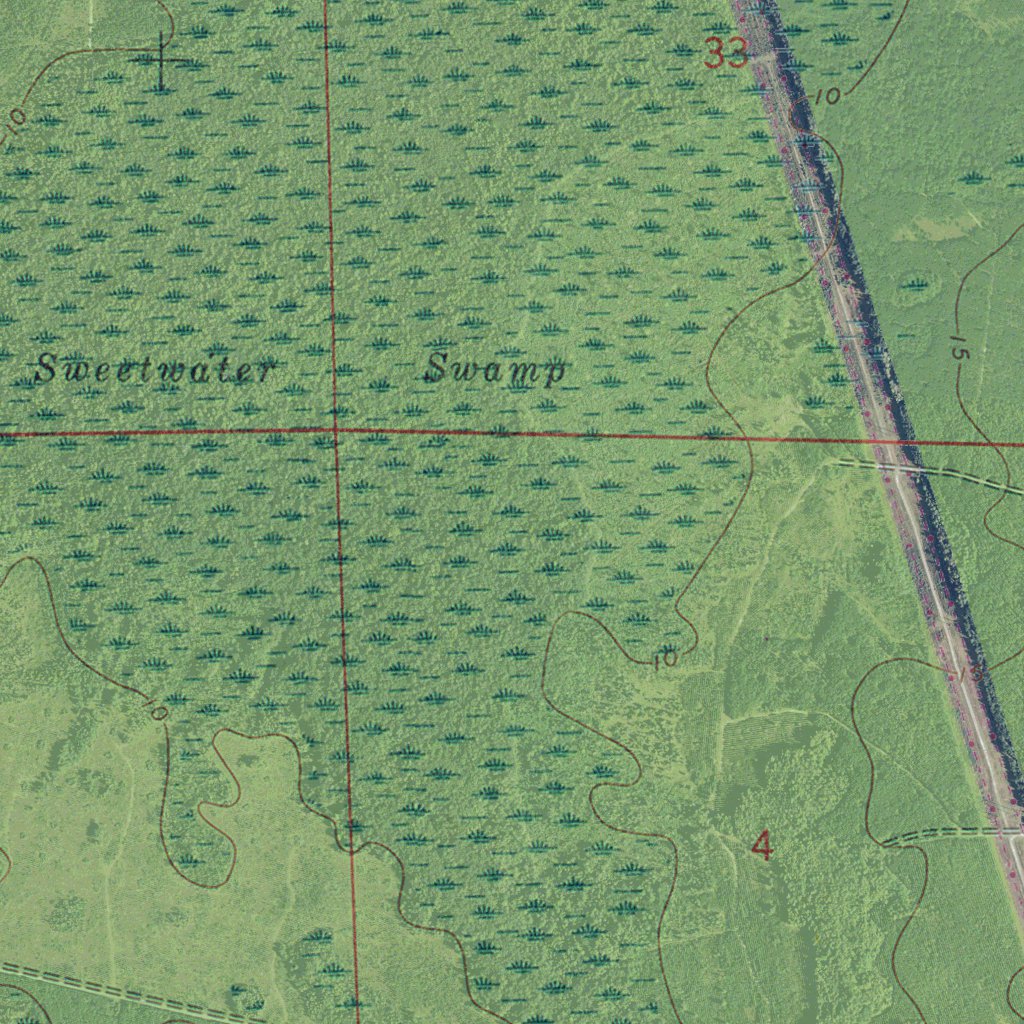 FL-BUNNELL: GeoChange 1969-2010 Map by Western Michigan University ...