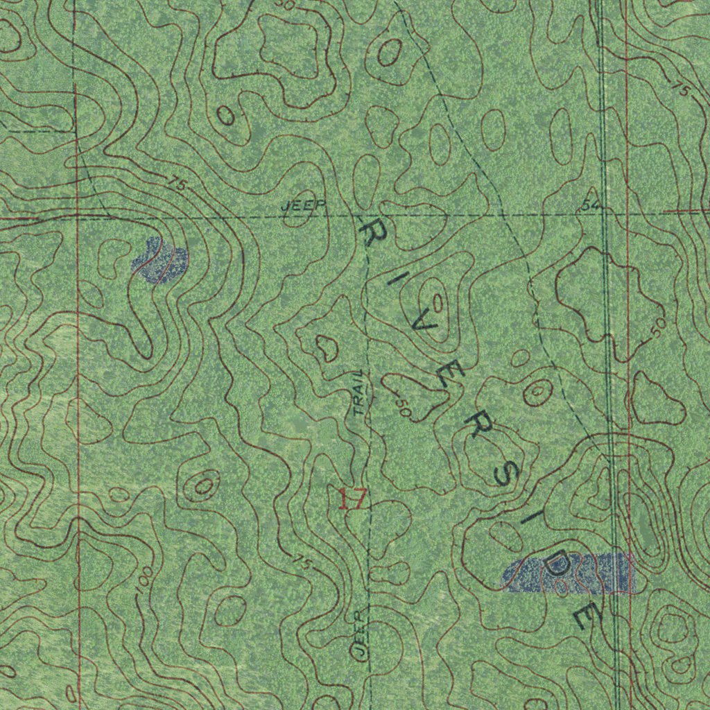 FL-LAKE DELANCY: GeoChange 1969-2010 Map by Western Michigan University ...
