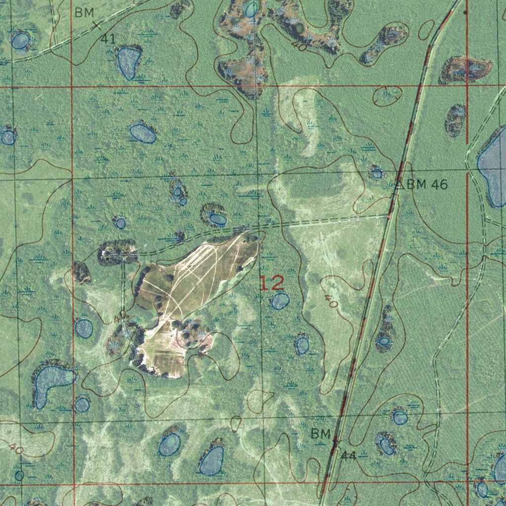 FL-WARRIOR SWAMP: GeoChange 1951-2015 Map by Western Michigan ...