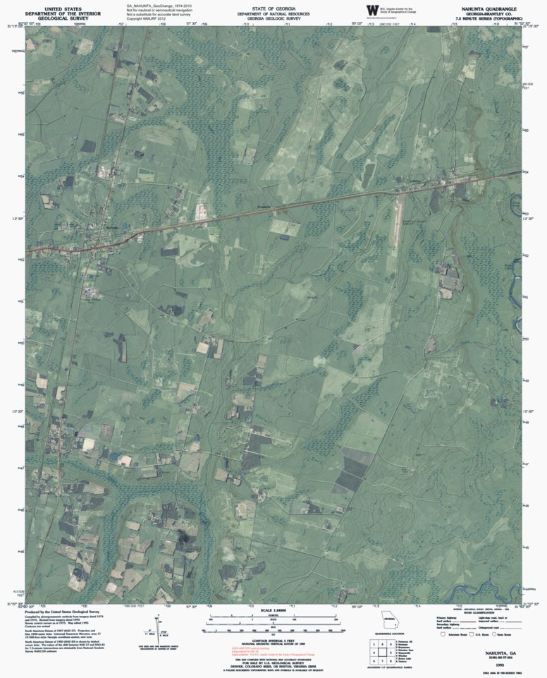 GA-NAHUNTA: GeoChange 1974-2010 Map by Western Michigan University ...