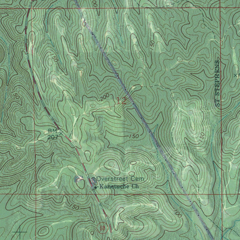AL-TATTLERSVILLE: GeoChange 1970-2013 Map by Western Michigan ...