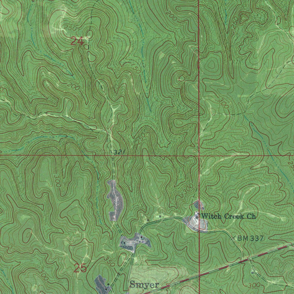 AL-WOODS BLUFF: GeoChange 1970-2013 Map by Western Michigan University ...