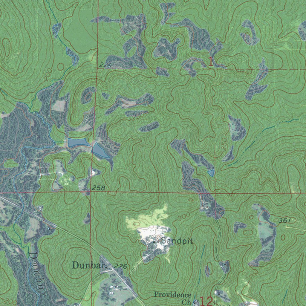 AL-MILLRY NORTH: GeoChange 1973-2013 Map by Western Michigan University ...