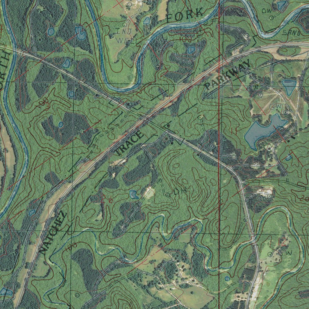 MS-LA-RODNEY: GeoChange 1983-2012 Map by Western Michigan University ...