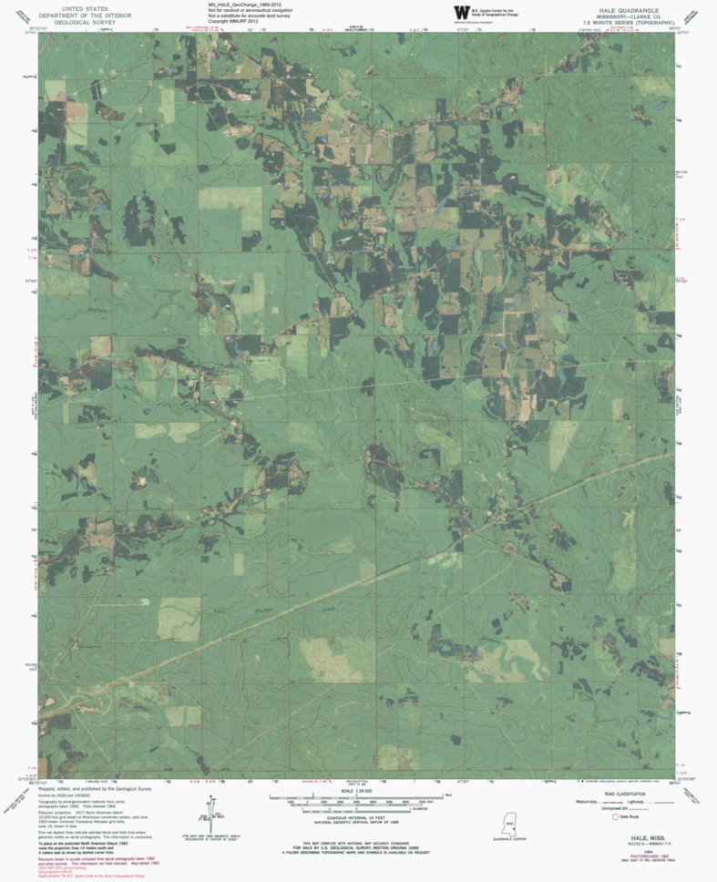 MS-HALE: GeoChange 1960-2012 Map by Western Michigan University ...