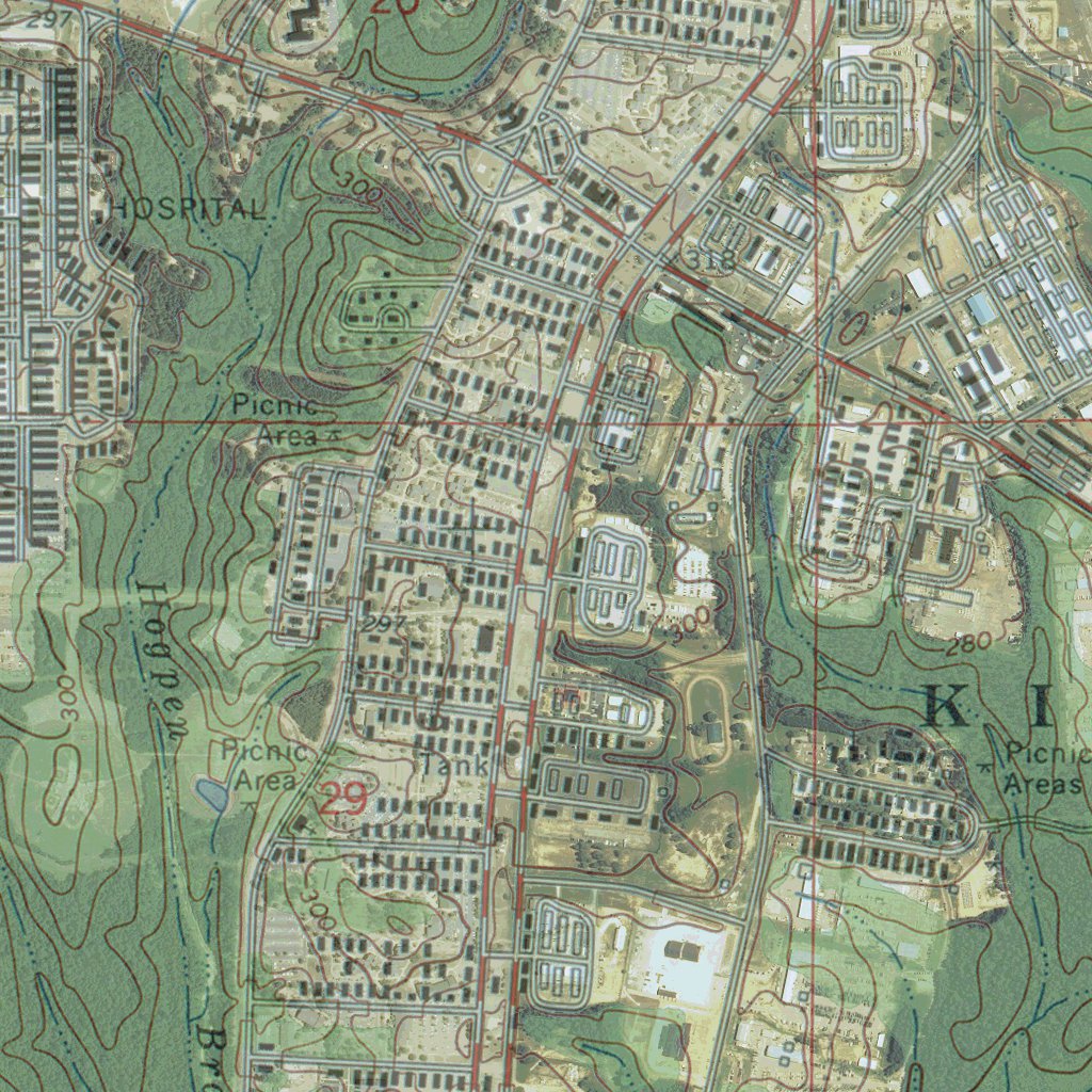 LA-FORT POLK: GeoChange 1951-2013 Map by Western Michigan University ...