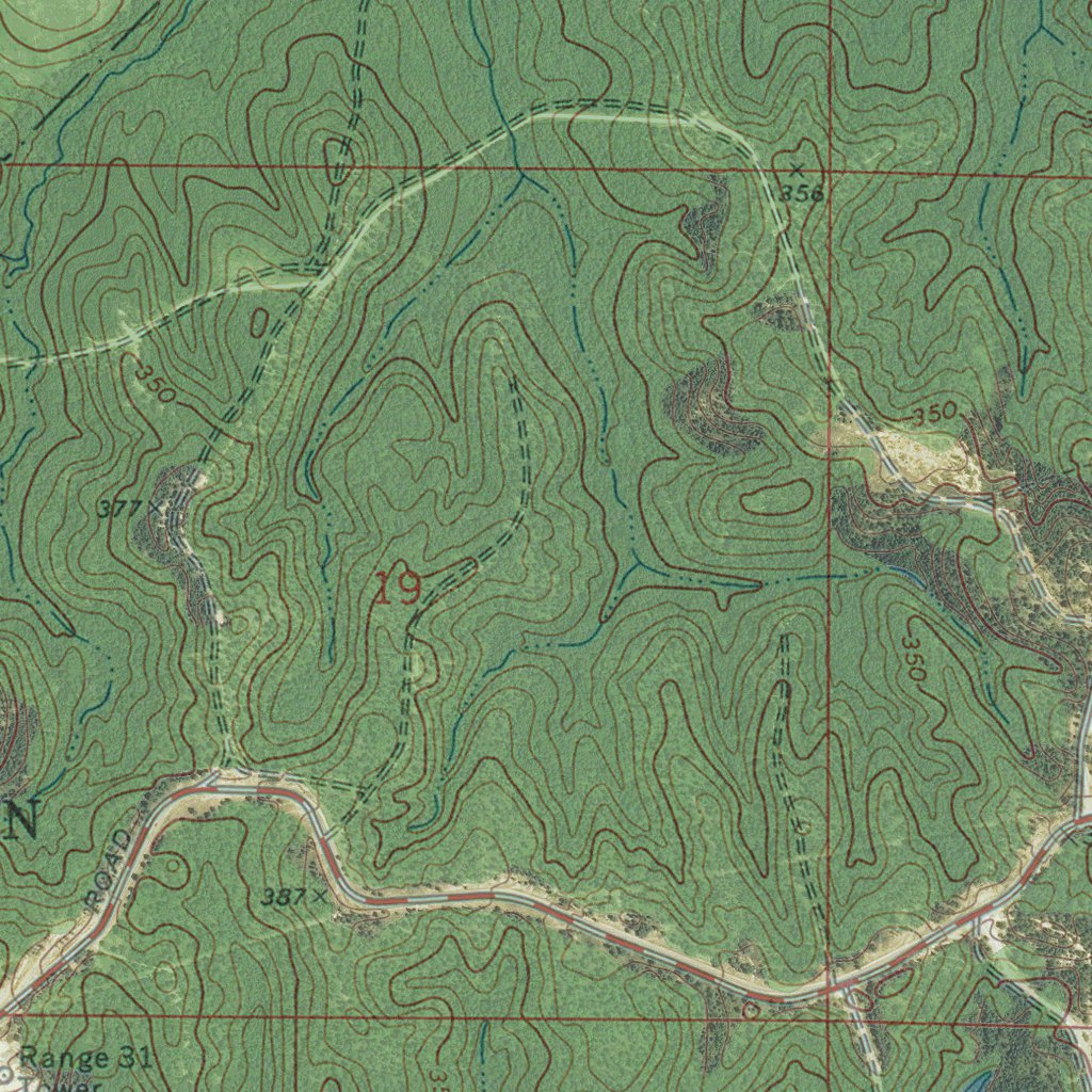 LA-SIMPSON SOUTH: GeoChange 1953-2013 Map by Western Michigan ...