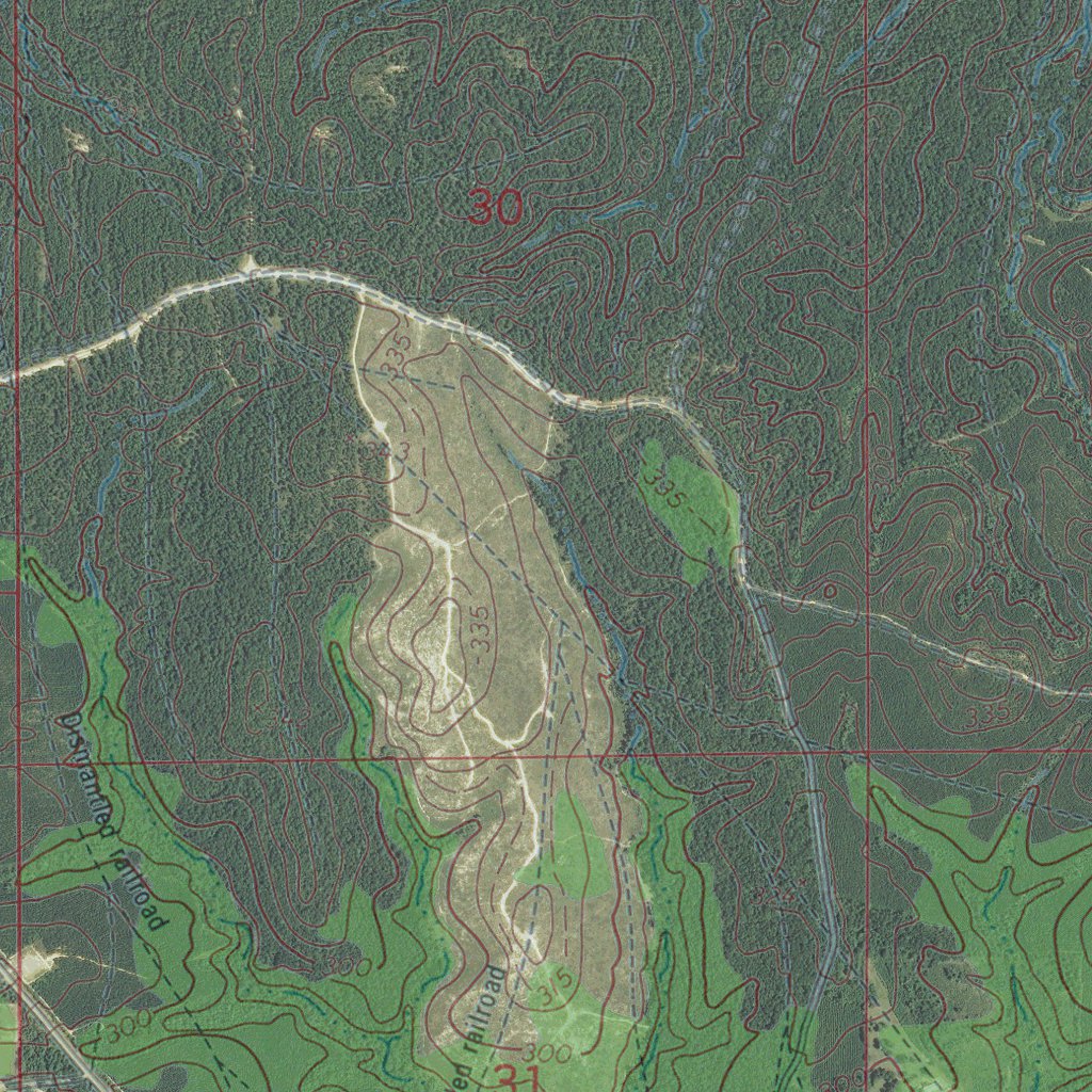 LA-SIMPSON NORTH: GeoChange 1951-2013 Map by Western Michigan ...