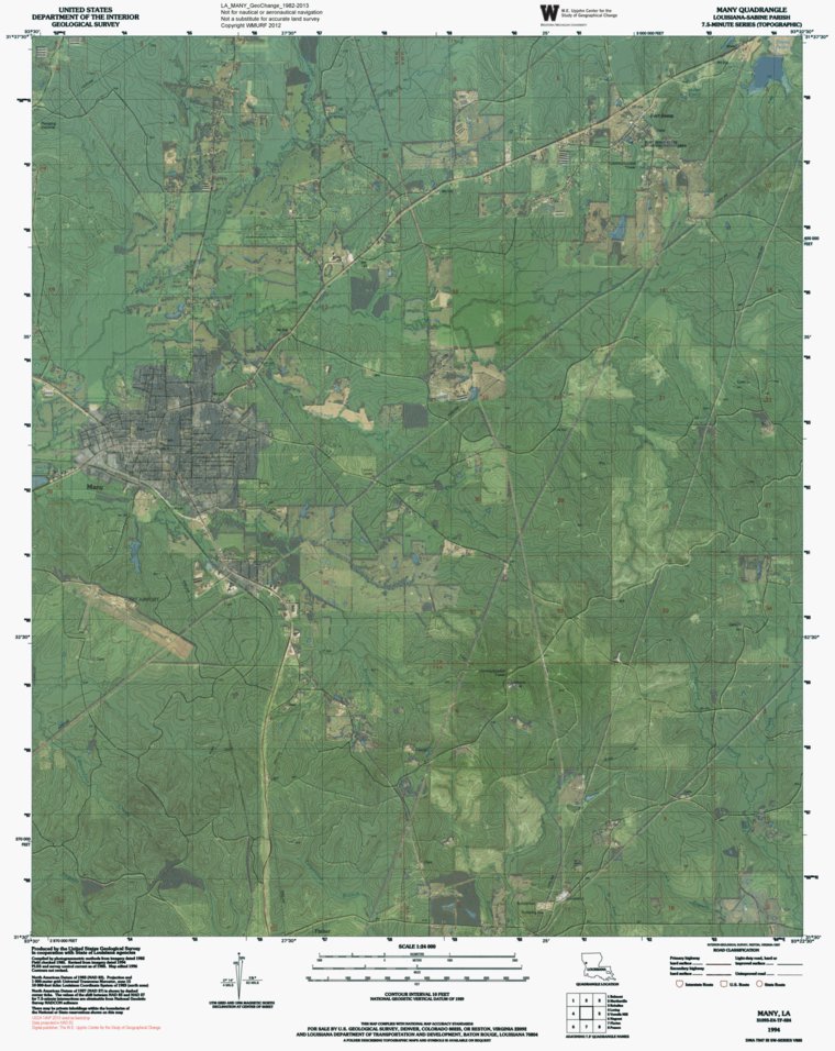 LA-MANY: GeoChange 1982-2013 Map by Western Michigan University ...