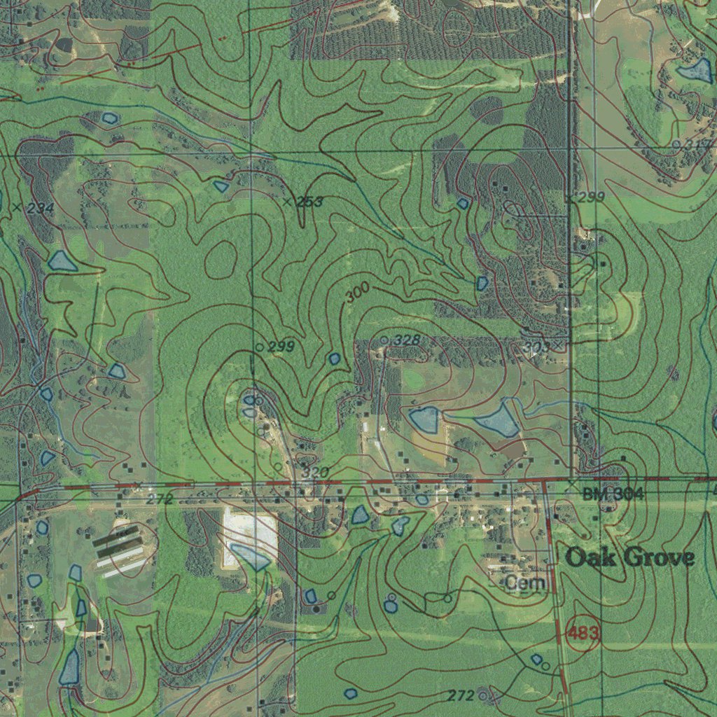 LA-CONVERSE: GeoChange 1982-2013 Map by Western Michigan University ...