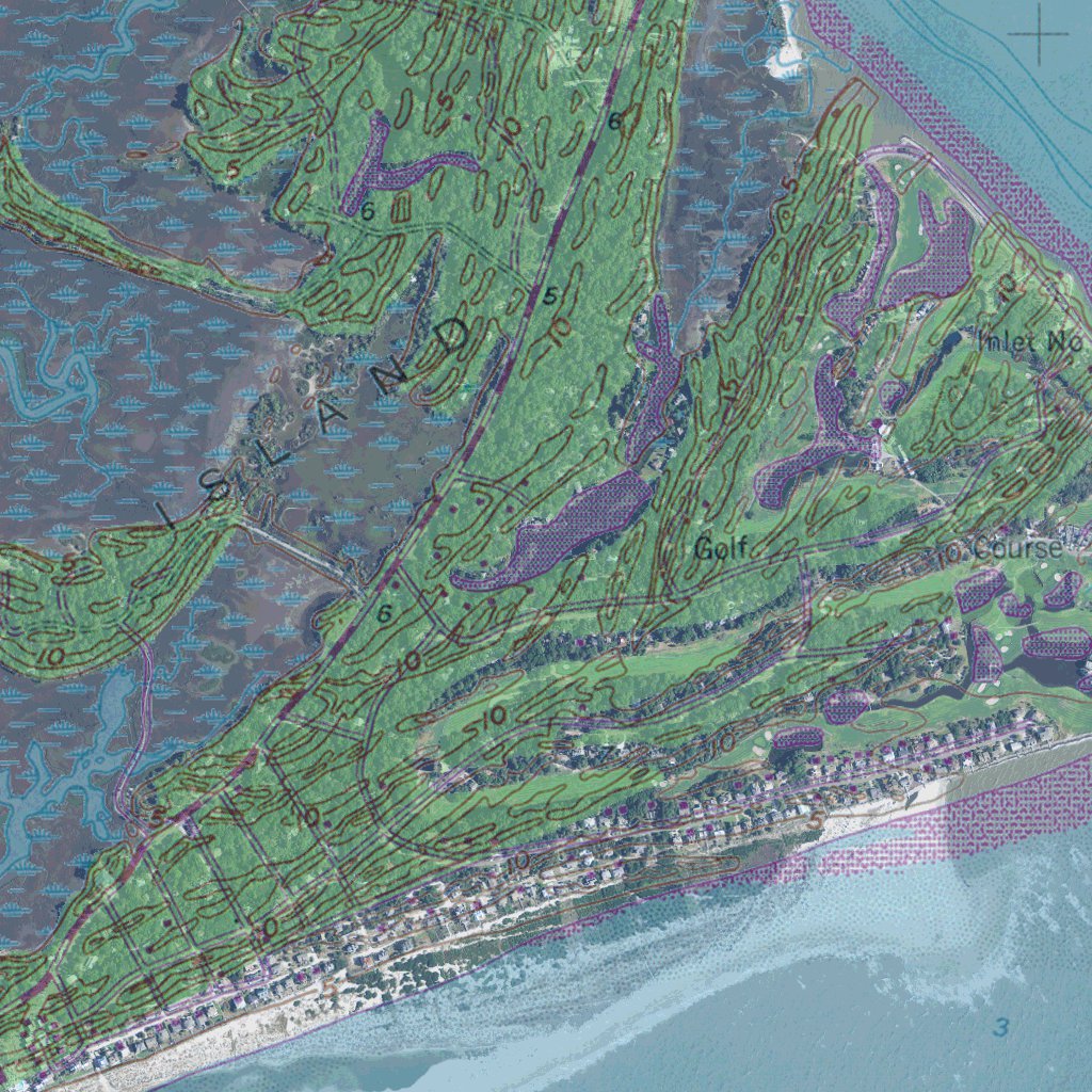 SC-FRIPPS INLET: GeoChange 1951-2011 Map by Western Michigan University ...