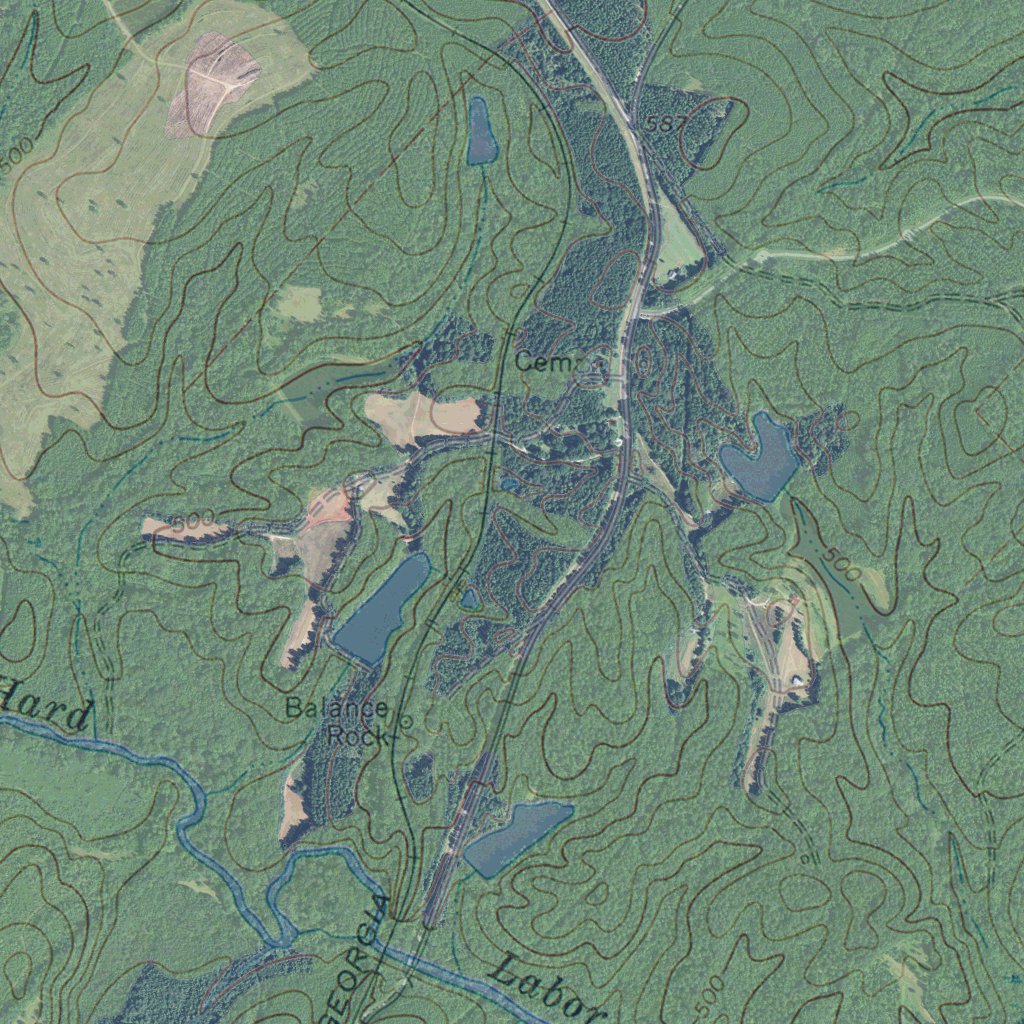 GA-APALACHEE: GeoChange 1971-2013 Map by Western Michigan University ...