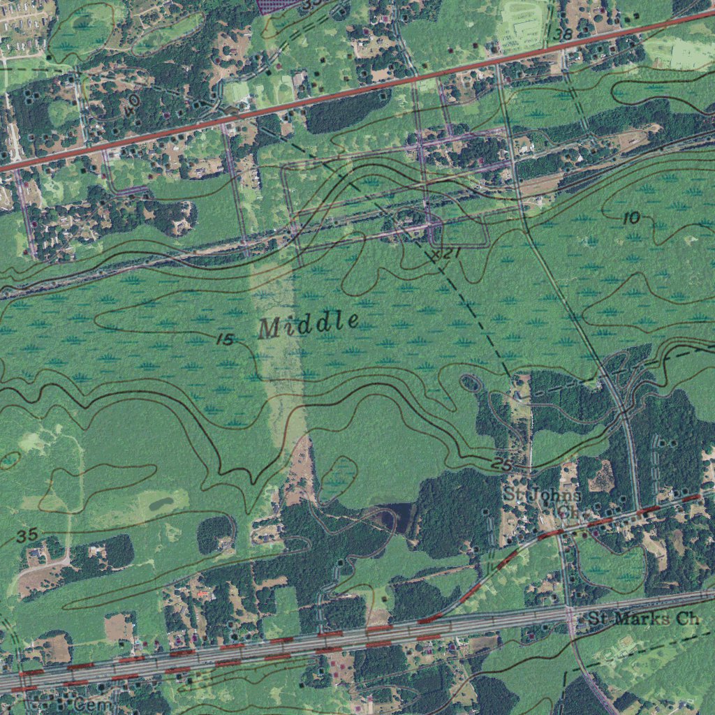 SC-RAVENEL: GeoChange 1952-2011 Map by Western Michigan University ...