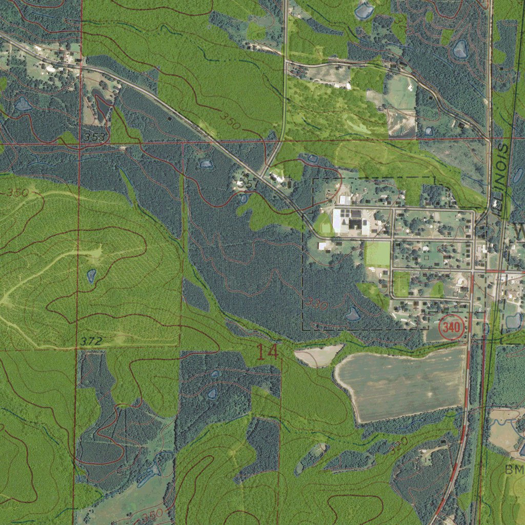 MS-WOODLAND: GeoChange 1971-2012 Map by Western Michigan University ...