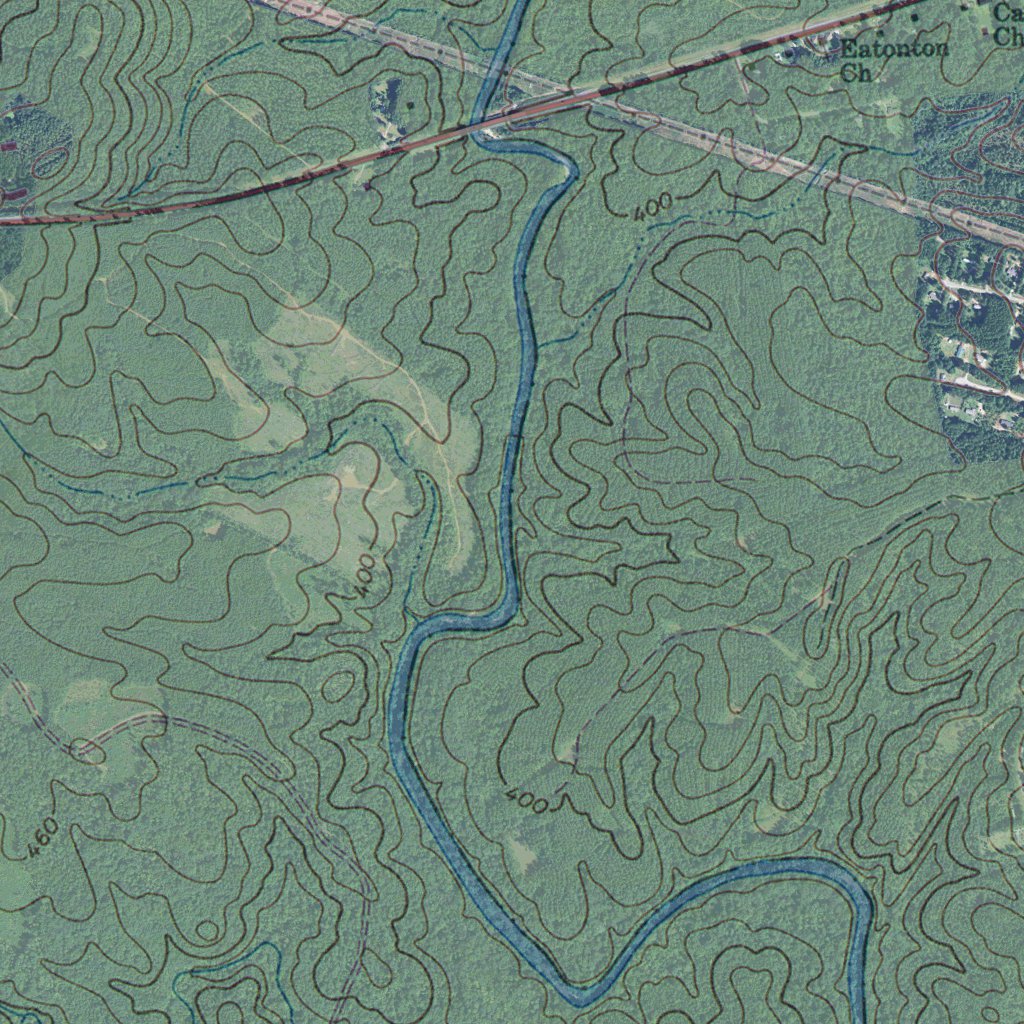GA-EATONTON: GeoChange 1971-2013 Map by Western Michigan University ...