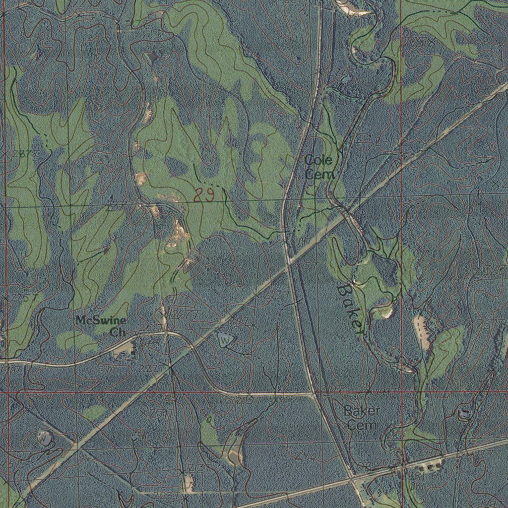 MS-HOLCOMB: GeoChange 1979-2012 Map by Western Michigan University ...