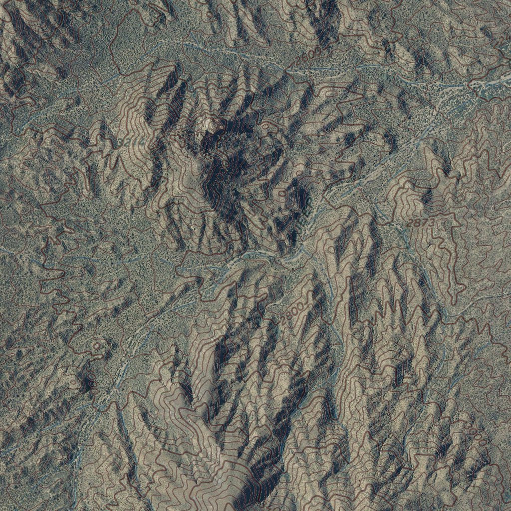AZ-HORSESHOE DAM: GeoChange 1962-2010 Map by Western Michigan ...