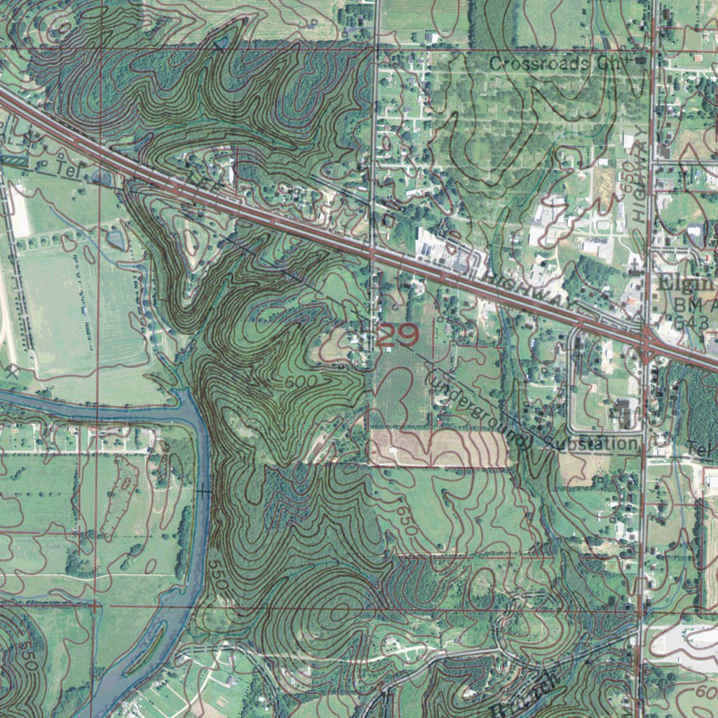AL-WHEELER DAM: GeoChange 1967-2013 Map by Western Michigan University ...