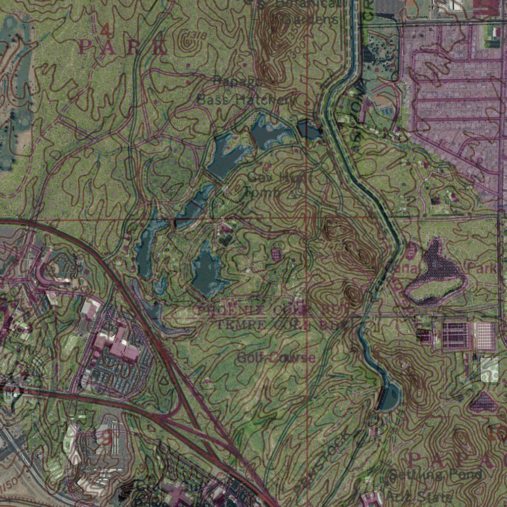 AZ-TEMPE: GeoChange 1951-2010 Map by Western Michigan University ...