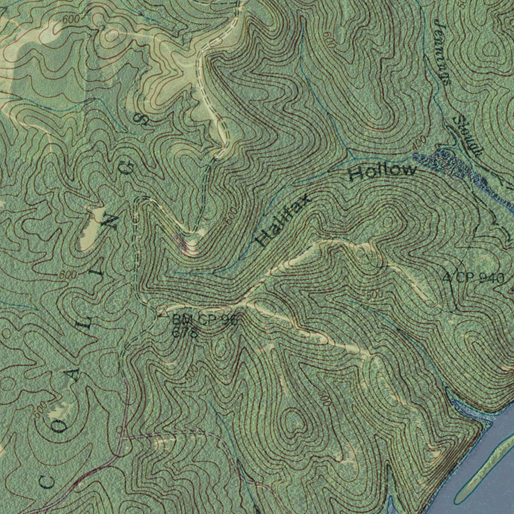 TN-BATH SPRINGS: GeoChange 1946-2012 Map by Western Michigan University ...
