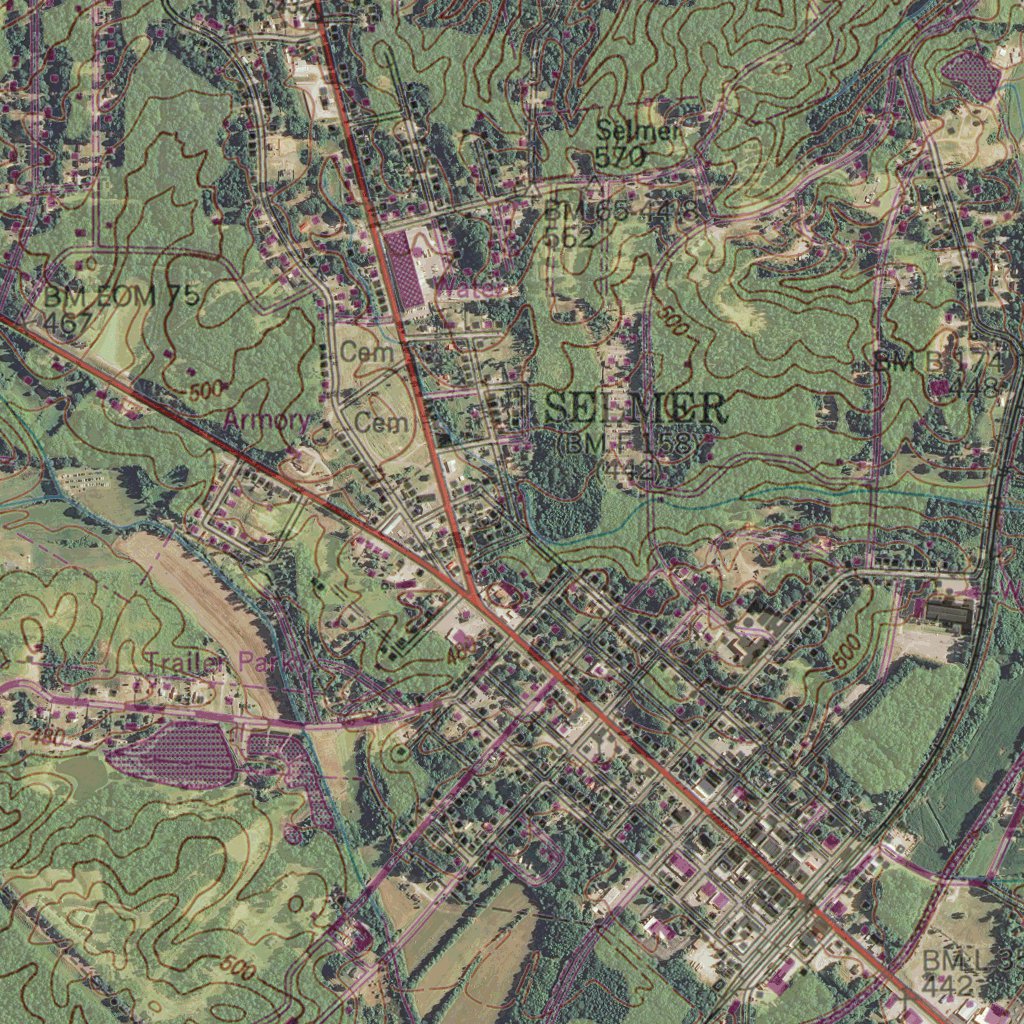 TN-PURDY: GeoChange 1947-2012 Map by Western Michigan University ...