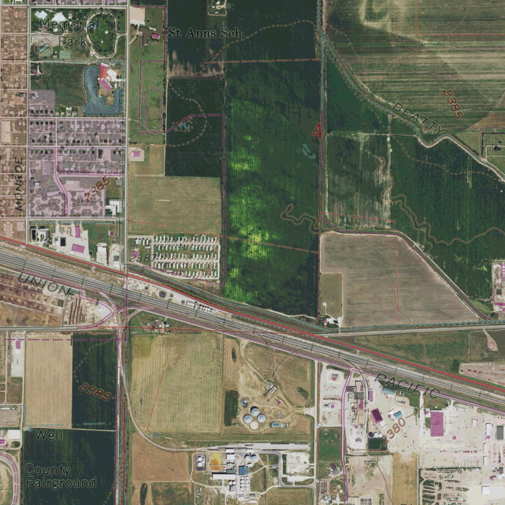 NE-LEXINGTON EAST: GeoChange 1951-2014 Map by Western Michigan ...