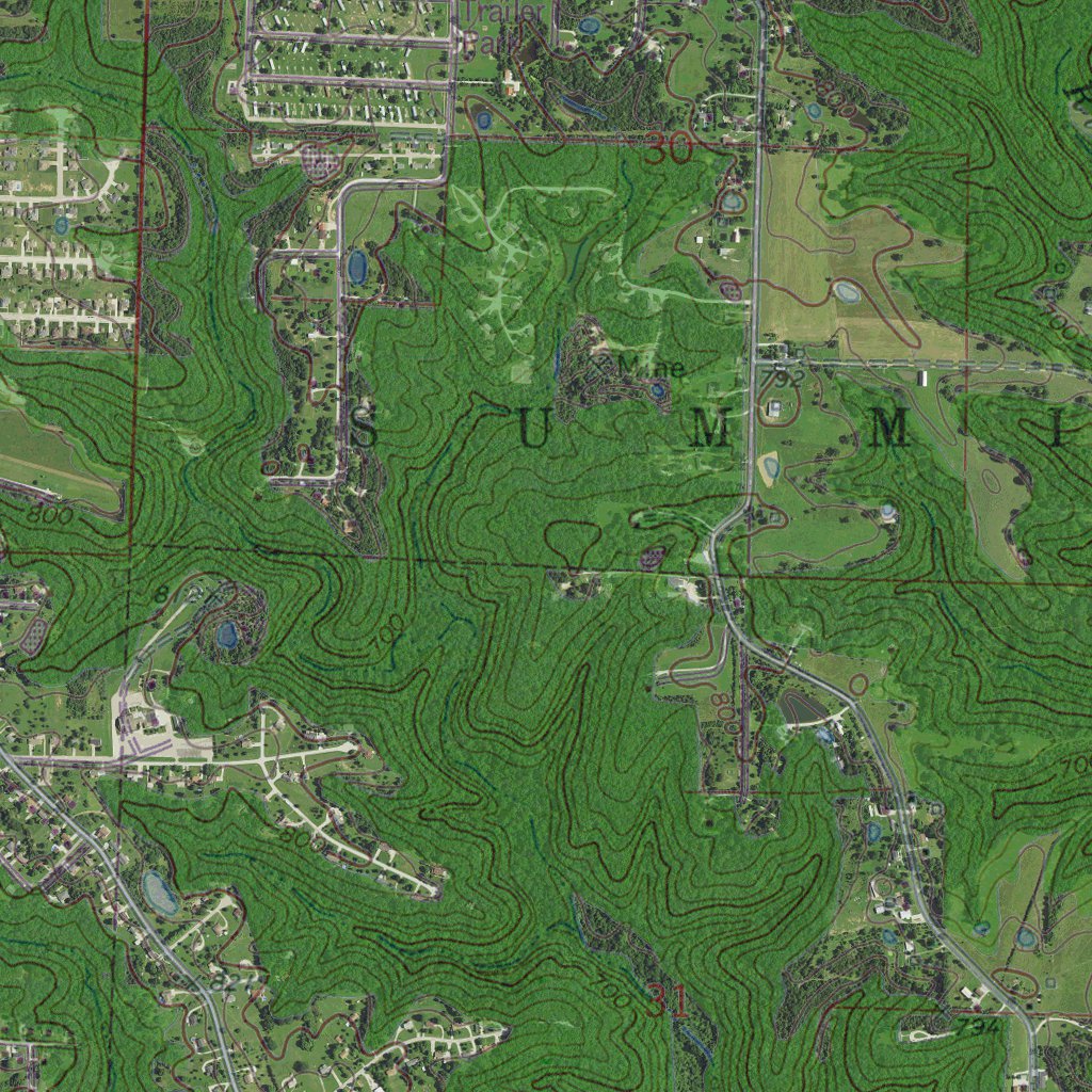 MO-NEW BLOOMFIELD: GeoChange 1967-2014 Map by Western Michigan ...