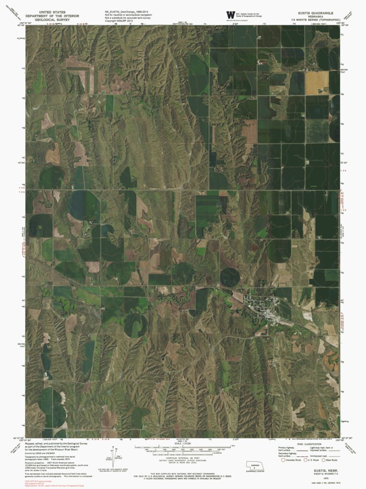 NE-EUSTIS: GeoChange 1969-2014 Map by Western Michigan University ...
