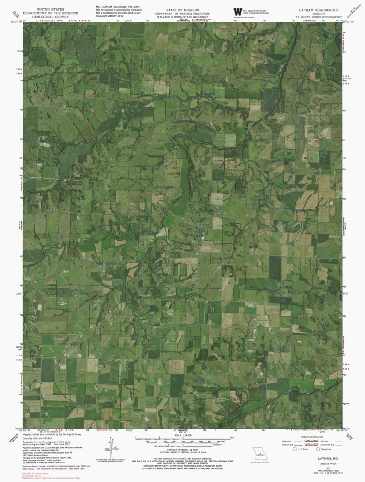MO-LATHAM: GeoChange 1947-2014 Map by Western Michigan University ...