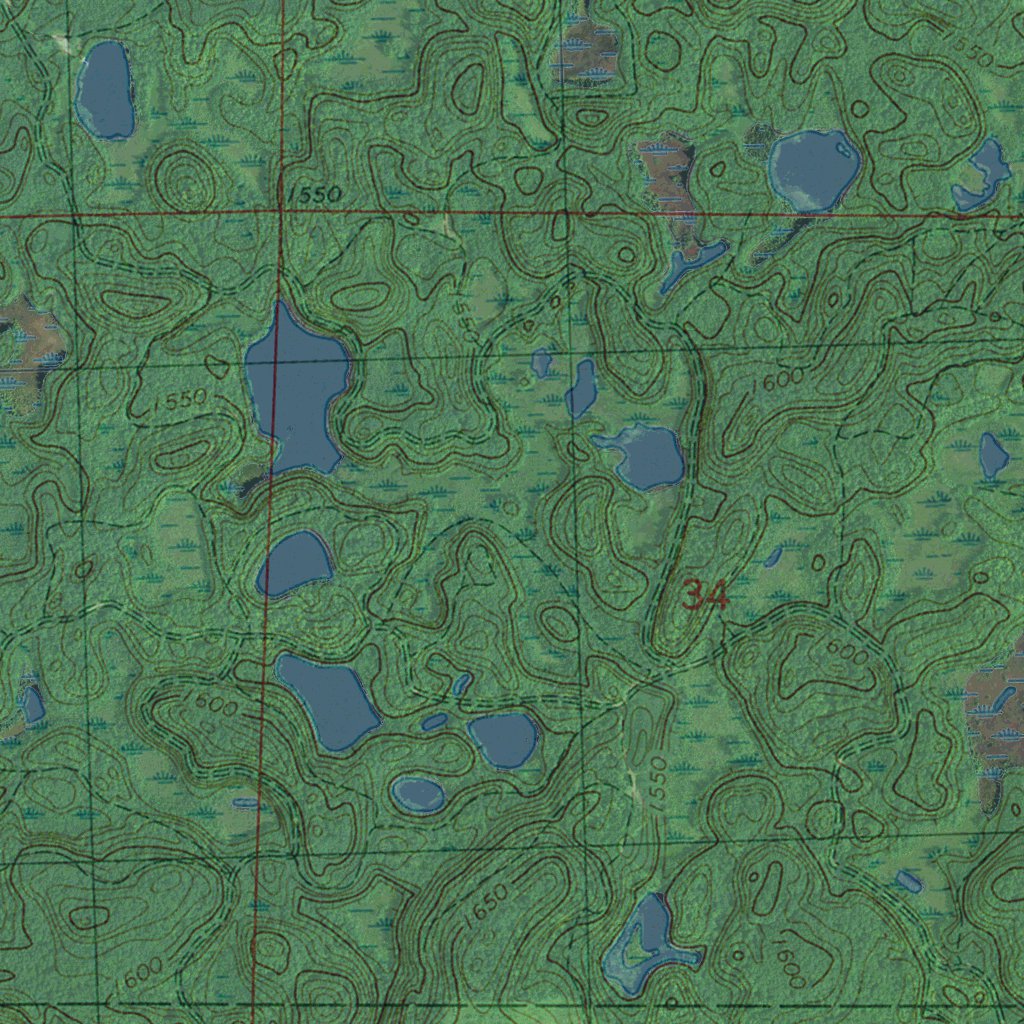 WI-BLOOMVILLE: GeoChange 1964-2013 Map by Western Michigan University ...
