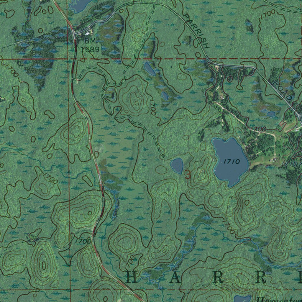 WI-PARRISH: GeoChange 1972-2013 Map by Western Michigan University ...