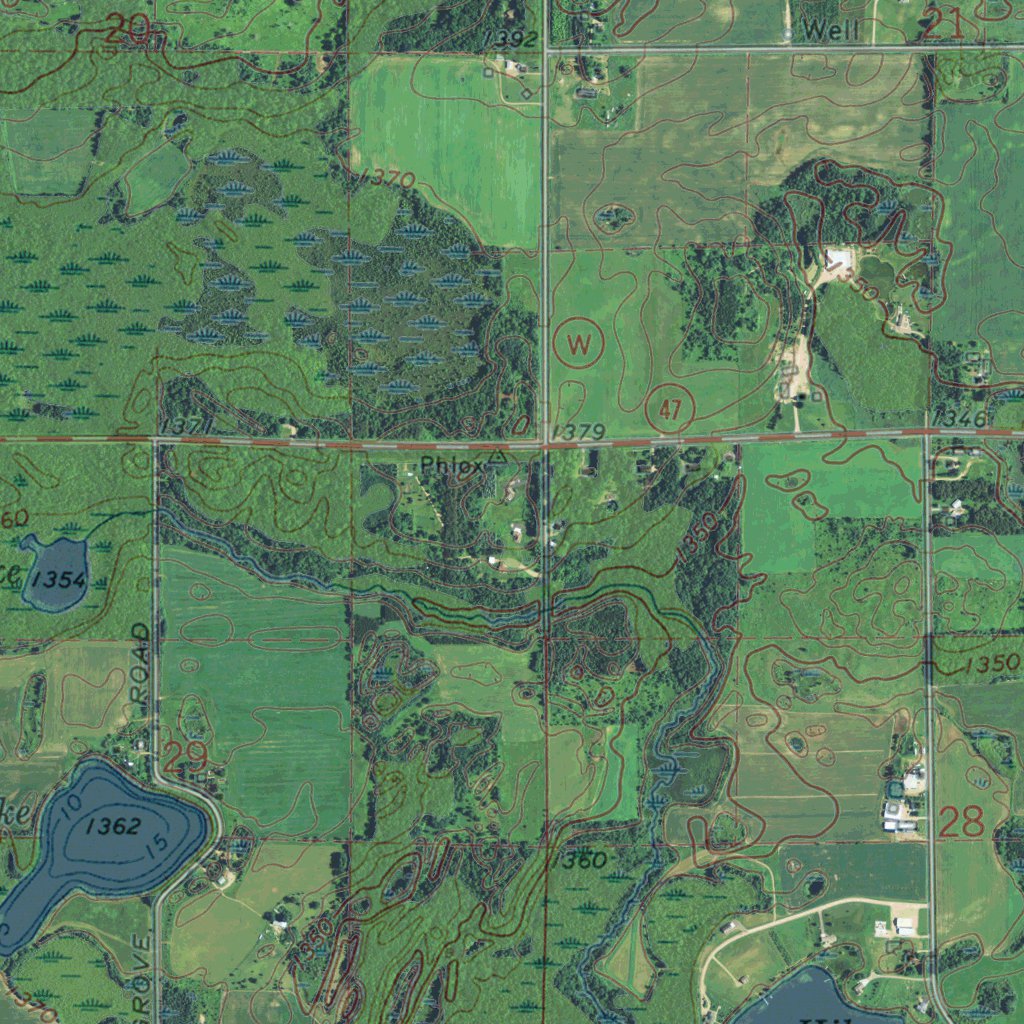 WI-MATTOON: GeoChange 1972-2013 Map by Western Michigan University ...