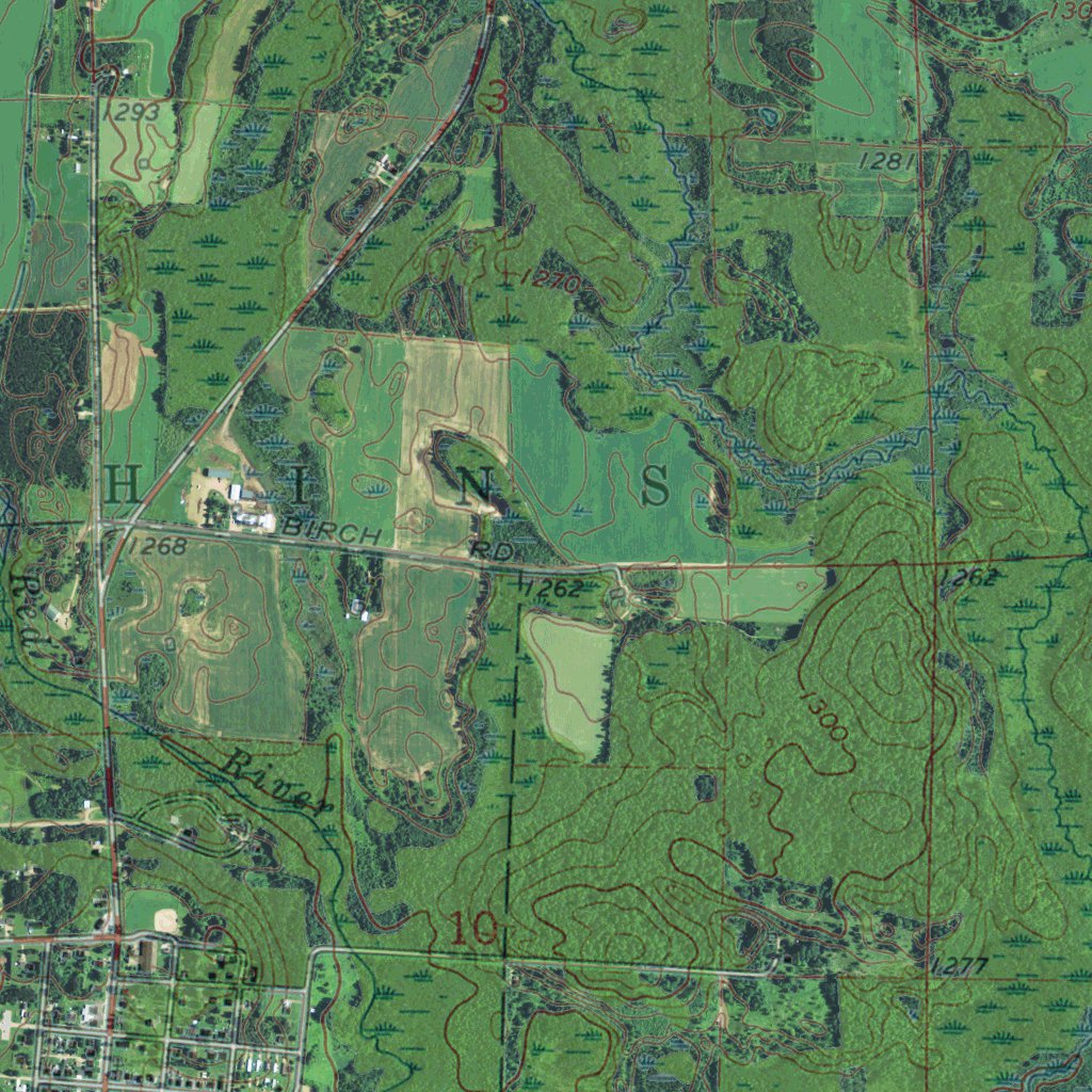 WI-MATTOON: GeoChange 1972-2013 Map by Western Michigan University ...