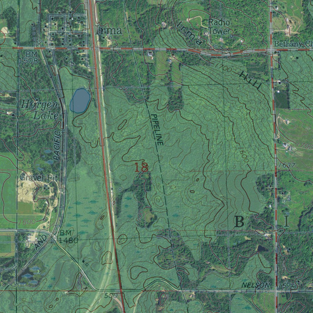 WI-IRMA: GeoChange 1964-2013 Map by Western Michigan University ...