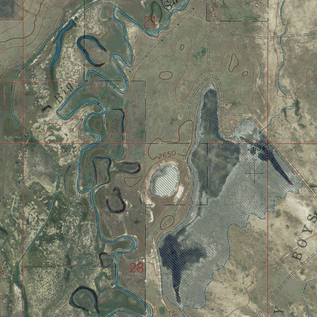 MT-BOX ELDER: GeoChange 1968-2013 Map by Western Michigan University ...