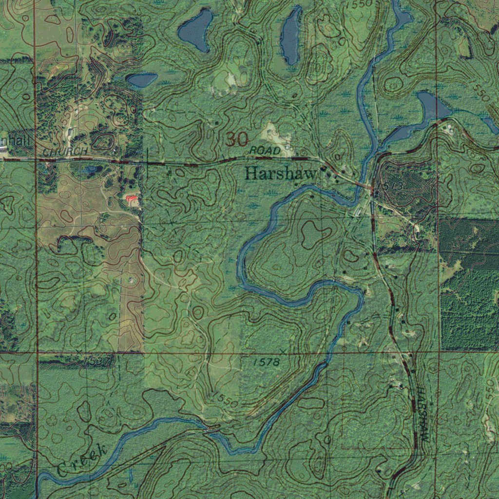 WI-HARSHAW: GeoChange 1964-2013 Map by Western Michigan University ...