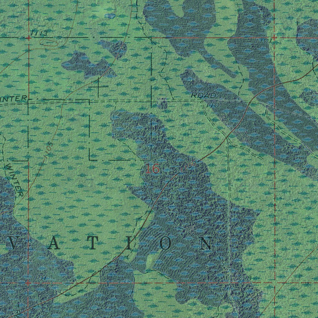 MN-ON-ANGLE INLET: GeoChange 1967-2013 Map by Western Michigan ...