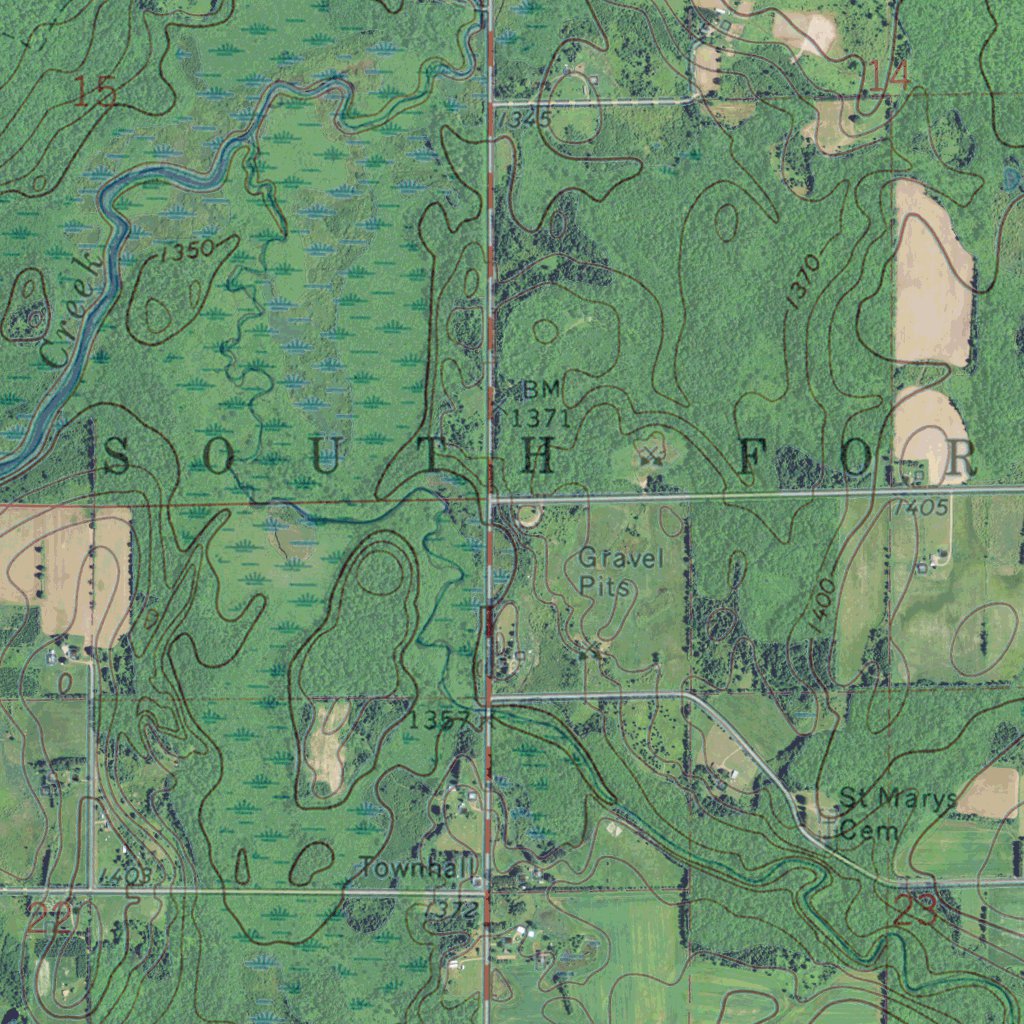 WI-HAWKINS: GeoChange 1969-2013 Map by Western Michigan University ...