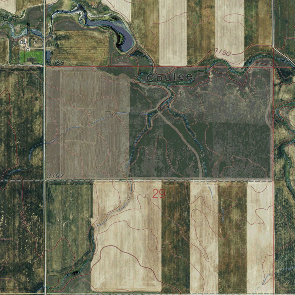 MT-RUDYARD NW: GeoChange 1970-2013 Map by Western Michigan University ...