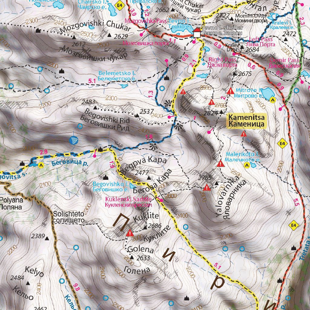Pirin 1:50.000 Map by Geopsis Maps & Guides of Greece | Avenza Maps