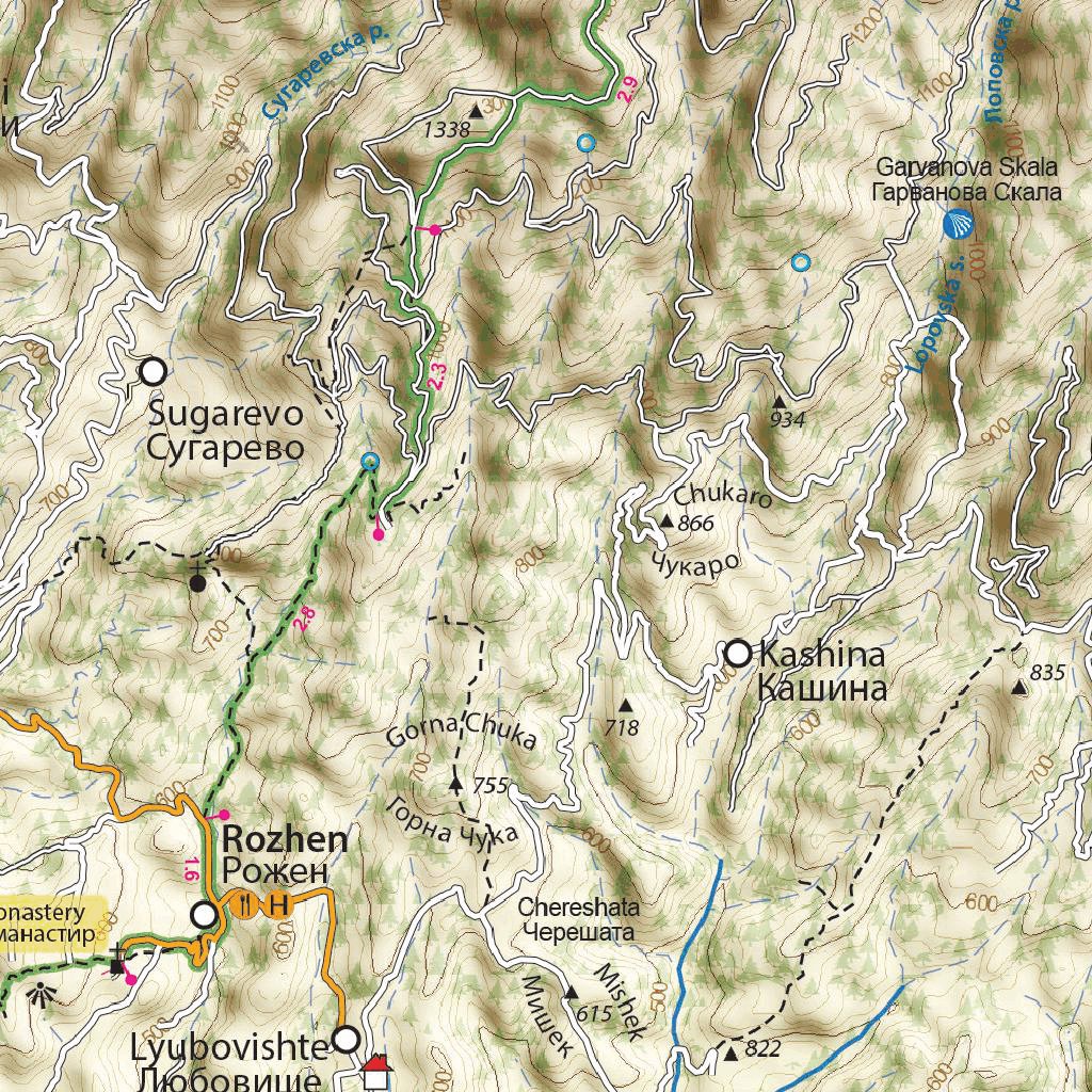 Pirin 1:50.000 Map by Geopsis Maps & Guides of Greece | Avenza Maps