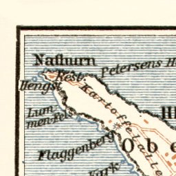 Helgoland Map, 1911 by Waldin | Avenza Maps