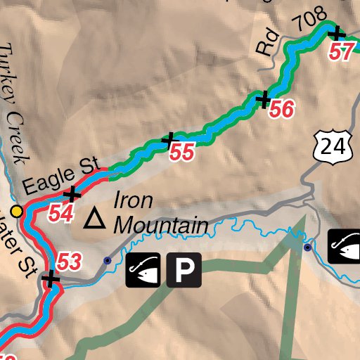 Upper Eagle River - Fish Colorado Map by Map the Xperience | Avenza Maps