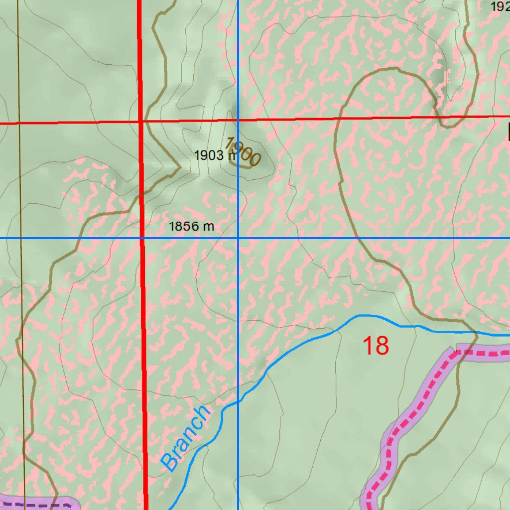 ObsidianFallsLoop Map by The Map Cache | Avenza Maps