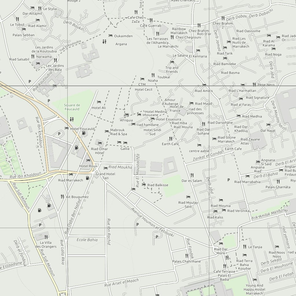 Marrakesh Tourist Street Map by Paul Johnson - Offline Maps | Avenza Maps